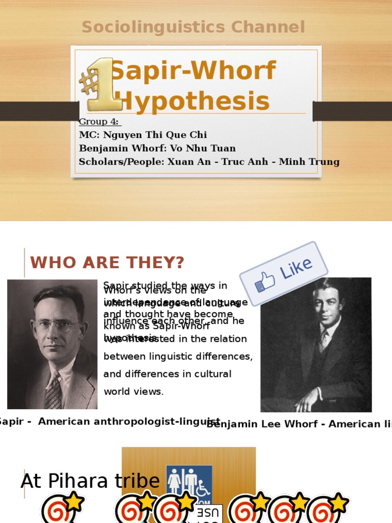 Sapir-Whorf Hypothesis | PDF | Neuropsychological Assessment | Linguistics