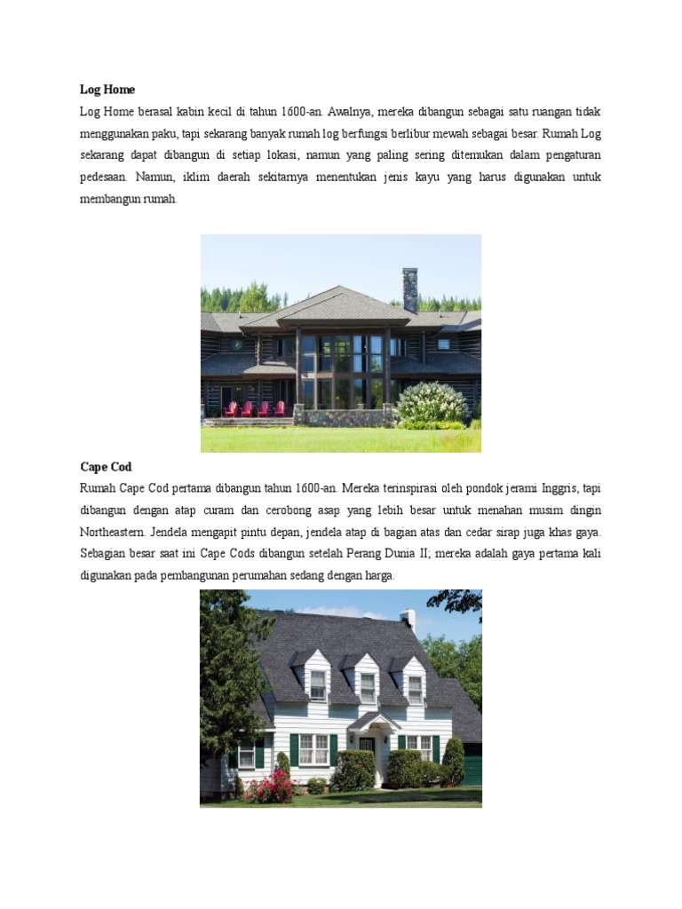 Jenis-Jenis Style/langgam Arsitektur | PDF