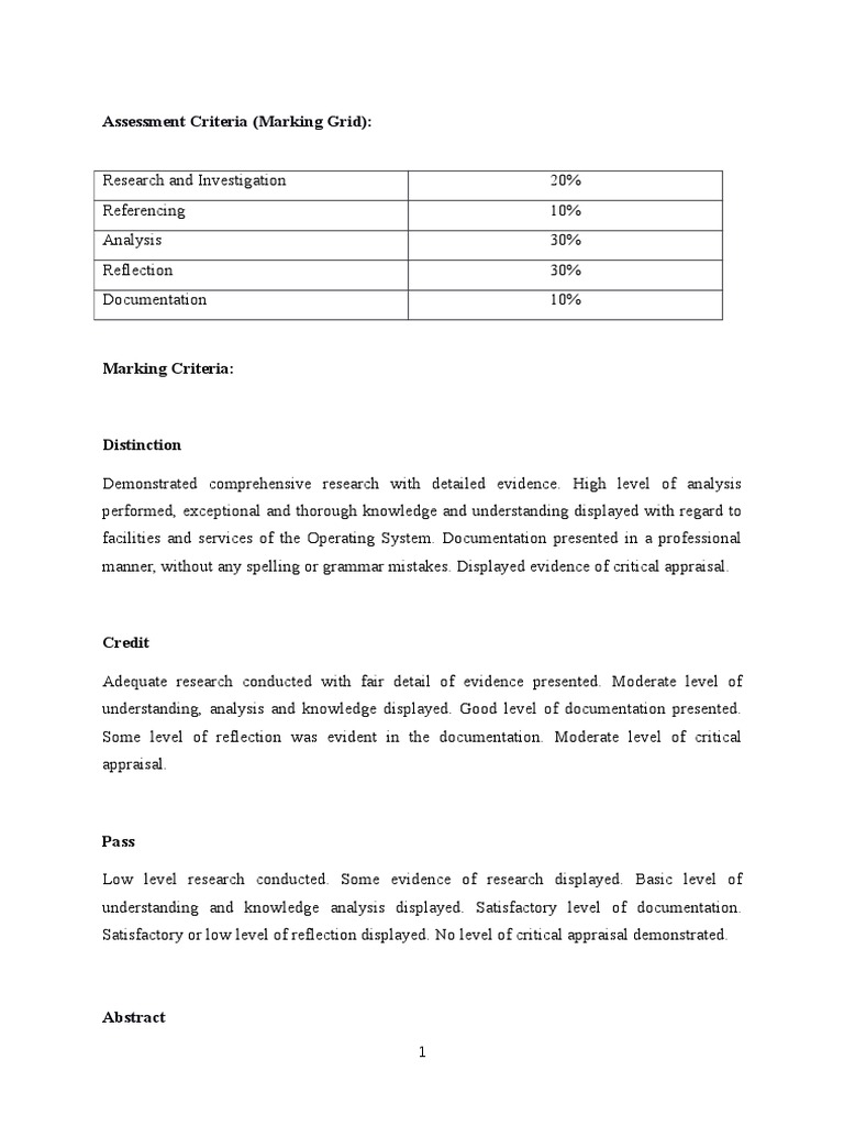 Osca Assignment Pdf Central Processing Unit Scheduling Computing 1584