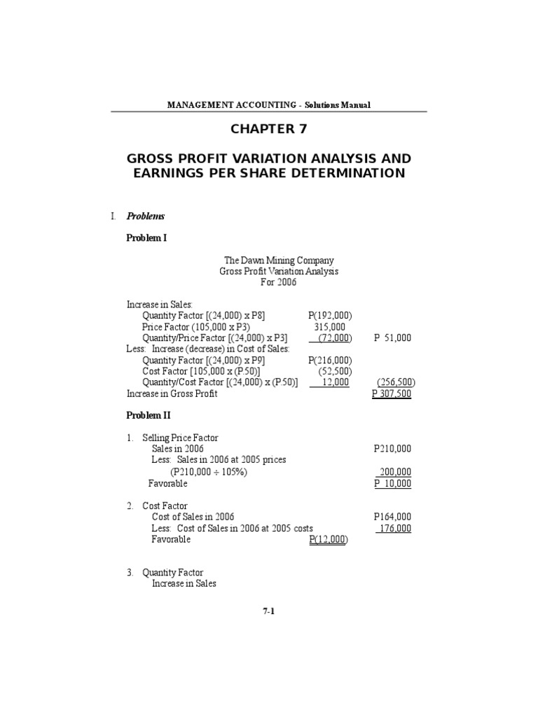 Chapter 07 - ManAcc Cabrera | PDF | Business