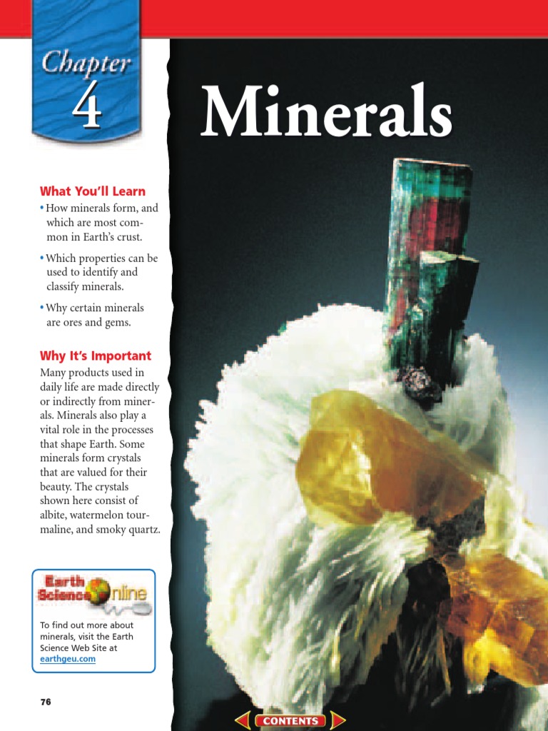 Understanding Mineral Formation and Properties | PDF | Science ...