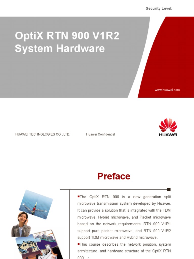 02-OptiX RTN 900 V100R002 System Hardware-20100223-A | PDF | Networks ...
