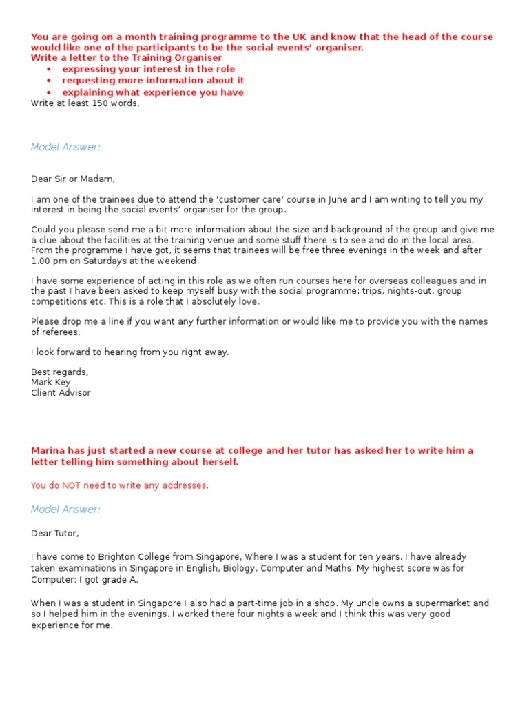 General Writing Task 1 | PDF | Online Shopping | Mail