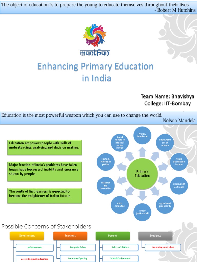 Improvements To Education System of India | PDF | Evaluation ...