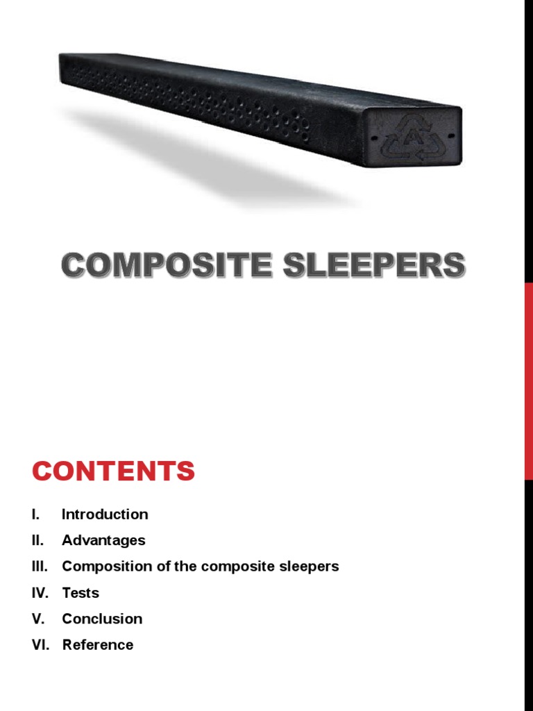 Composite Sleepers 1 | Thermoplastic | Plastic
