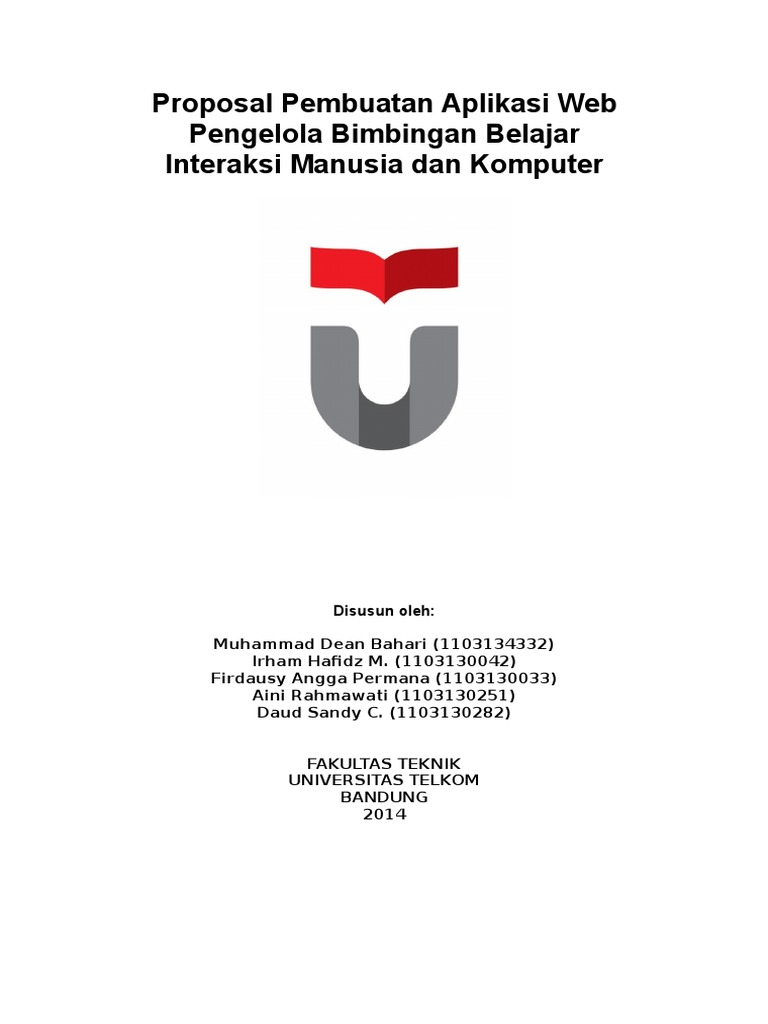 Contoh Proposal IMK | PDF