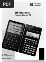 BA II Plus Calculator Usage Guide | PDF | Calculator | Mathematics