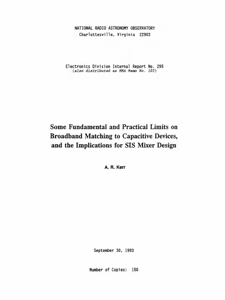Broadband Matching | PDF | Low Pass Filter | Series And Parallel Circuits
