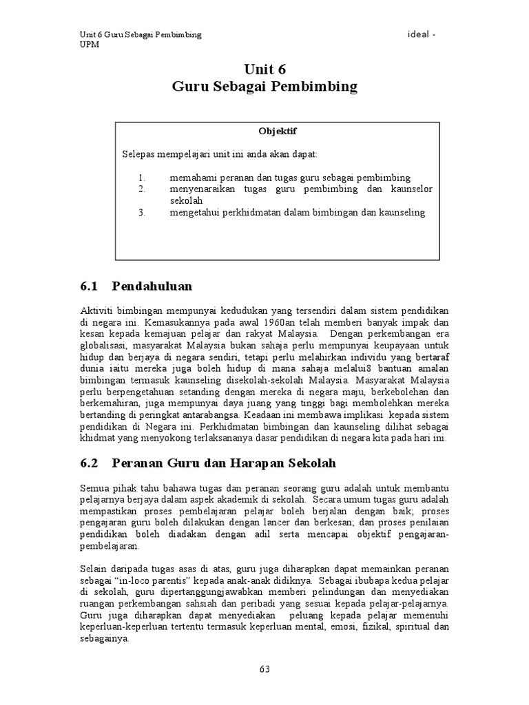 Peranan Guru | PDF