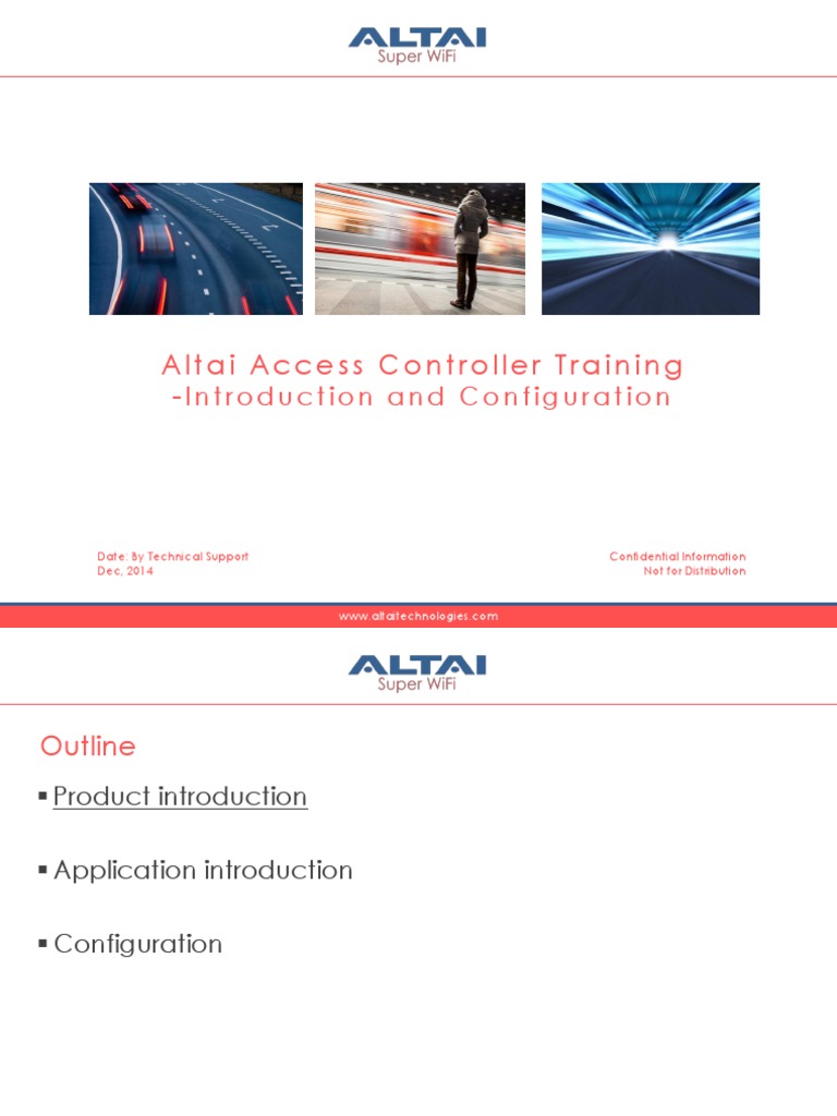 Altai Access Controller Training - 20141210 PDF | PDF | Wireless Lan ...