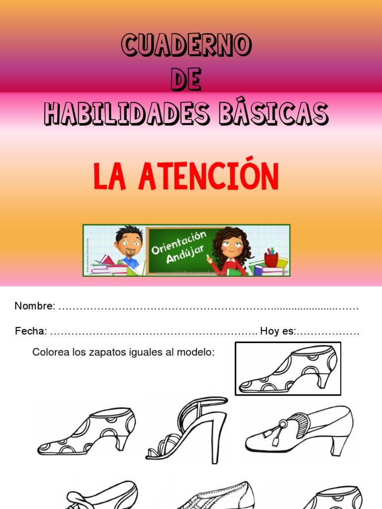 Portada para Cuaderno de Habilidades Básicas | PDF