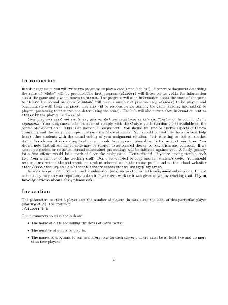 Ass3 Spec | PDF | Playing Cards | Software Development