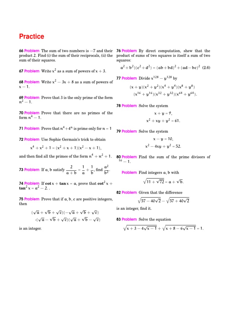 Latihan Aljabar Santos | PDF | Prime Number | Arithmetic