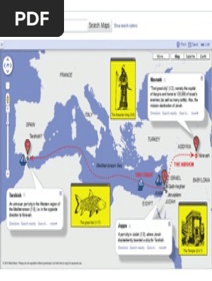 Jonah Bible Map