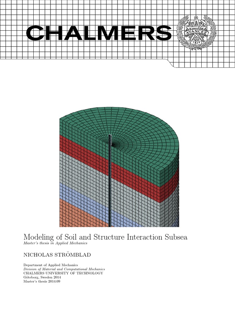 Modeling Soil-Structure Interaction Subsea | PDF | Porosity | Stress ...