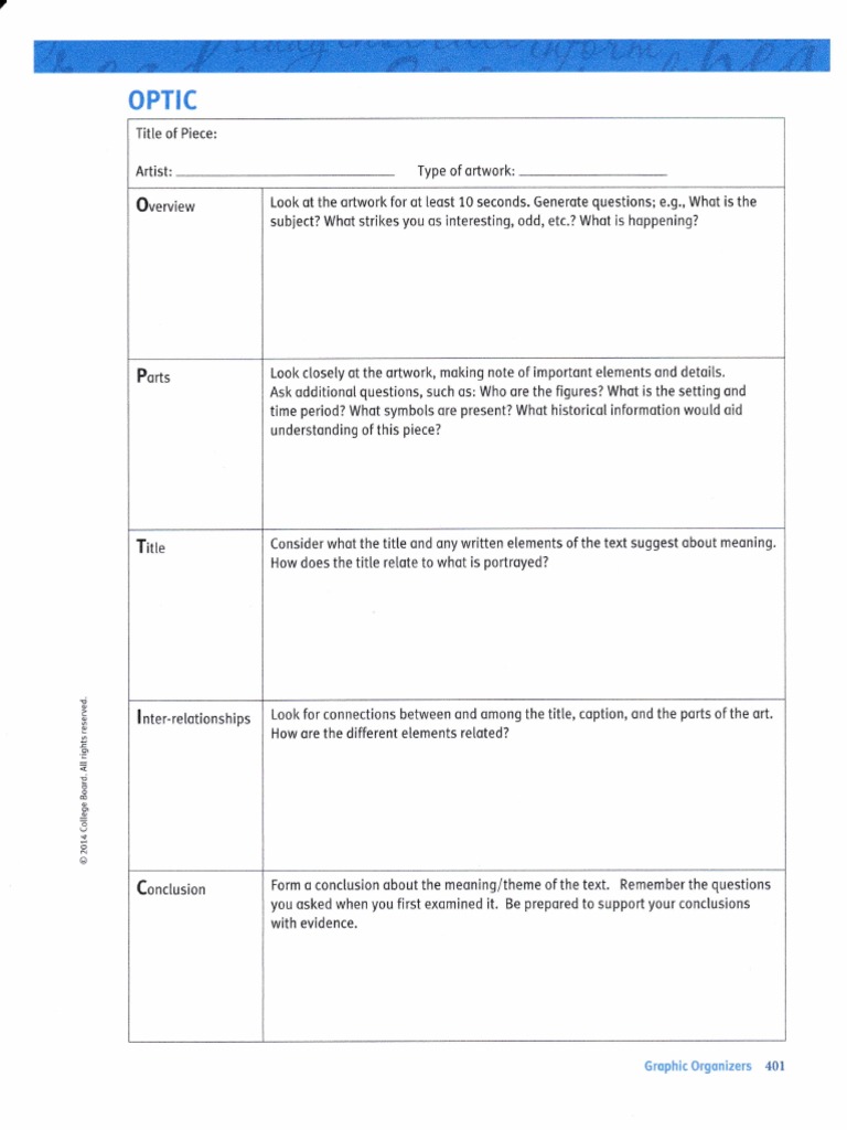 Art Analysis Guide: Questions & Insights | PDF