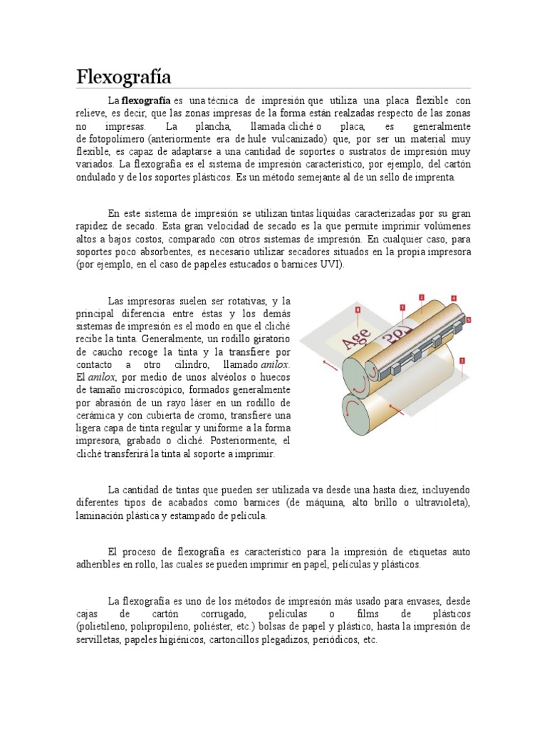 Flexografía | PDF
