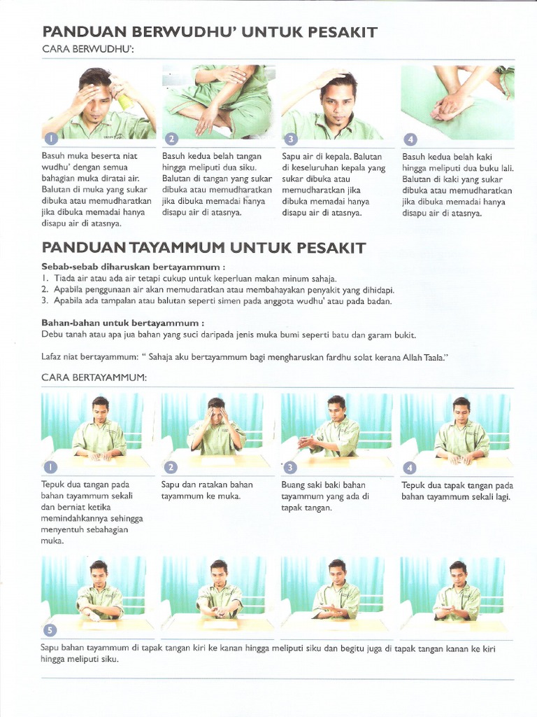 Panduan Solat Pesakit PDF | PDF