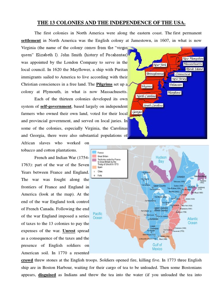 History & Civics for Students | PDF | Thirteen Colonies | Colonial ...