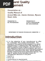 Garment Inline Inspection Report Guide | PDF | Sewing | Gauge (Knitting)