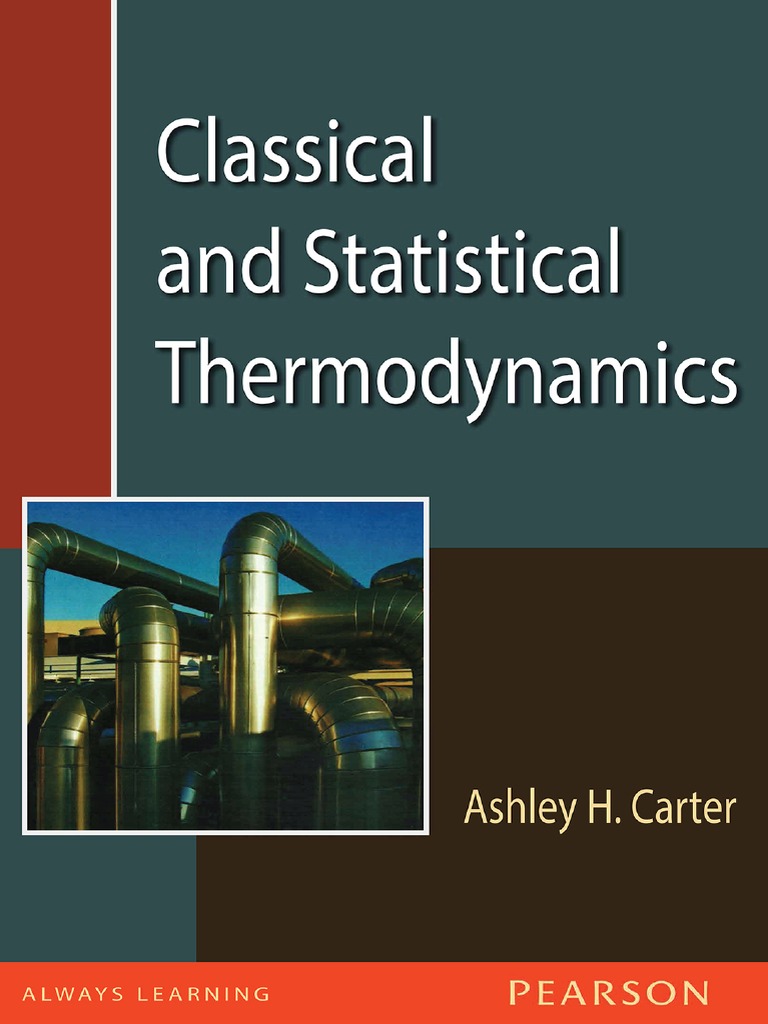 Classical and Statistical Thermodynamics, Carter | PDF | Second Law Of ...