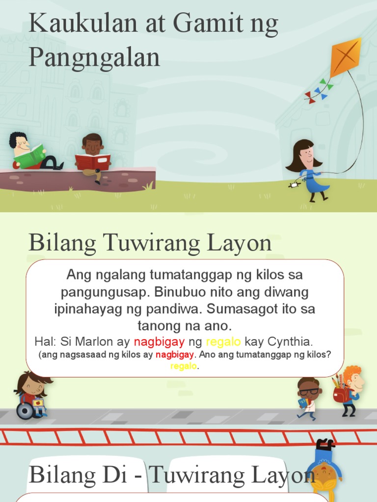 Kaukulan at Gamit NG Pangngalan | PDF