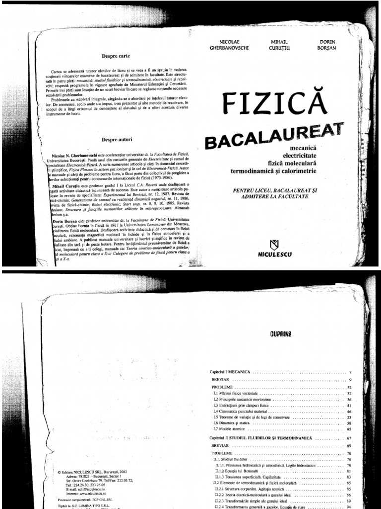 Fizica BAC | PDF