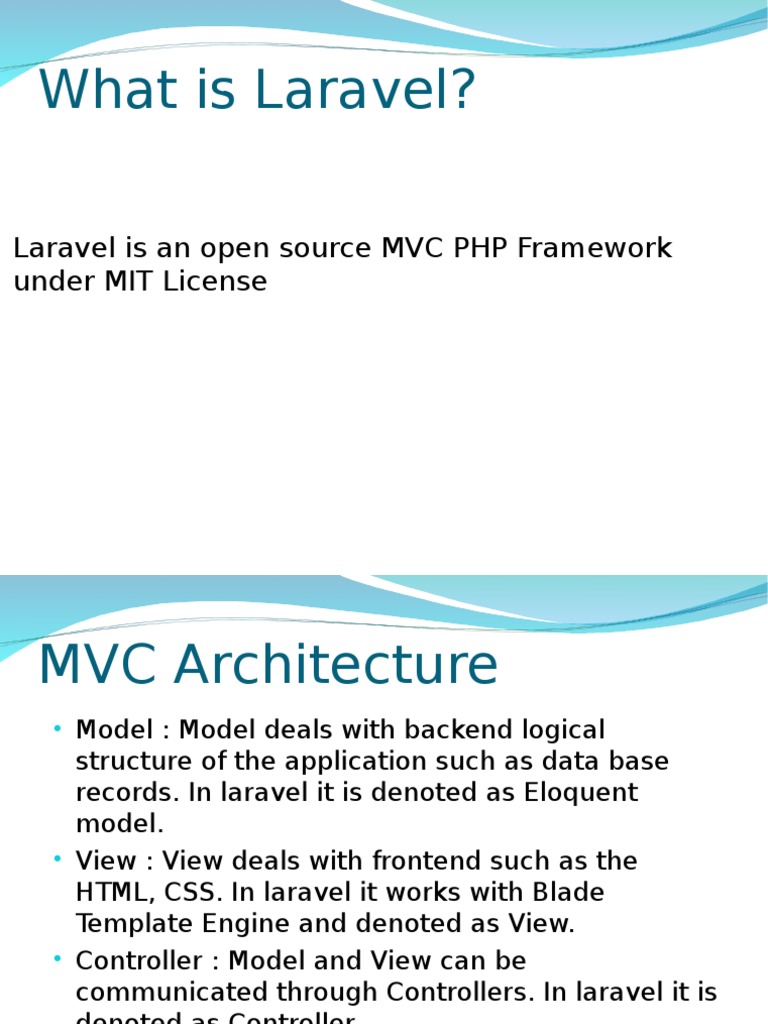 Laravel Admin Template | Download Free PDF | Installation (Computer ...
