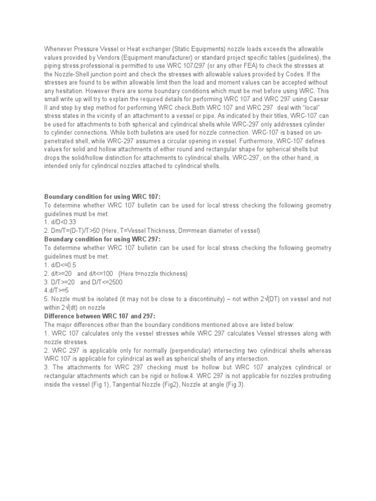 WRC 297 Vs WRC 107 | PDF | Stress (Mechanics) | Physics
