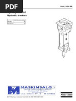JCB Contractor Breaker Chart | PDF | Mechanical Engineering ...