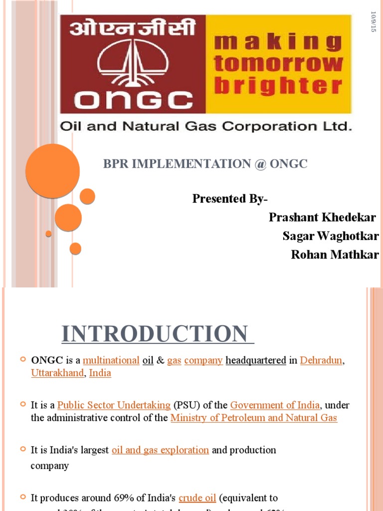 ONGC SAP BPR Implementation | PDF | Sap Se | Business Process
