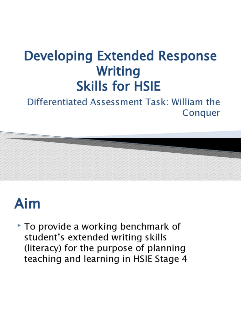 Developing Writing Skills For HSIE | PDF | Rubric (Academic) | Cognition