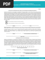 Formato SIC Infonavit 2025: Autorización | PDF | Información | Justicia