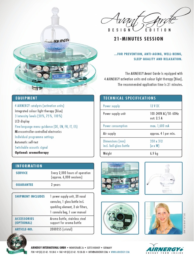 Airnergy Machine Technical Overview | PDF