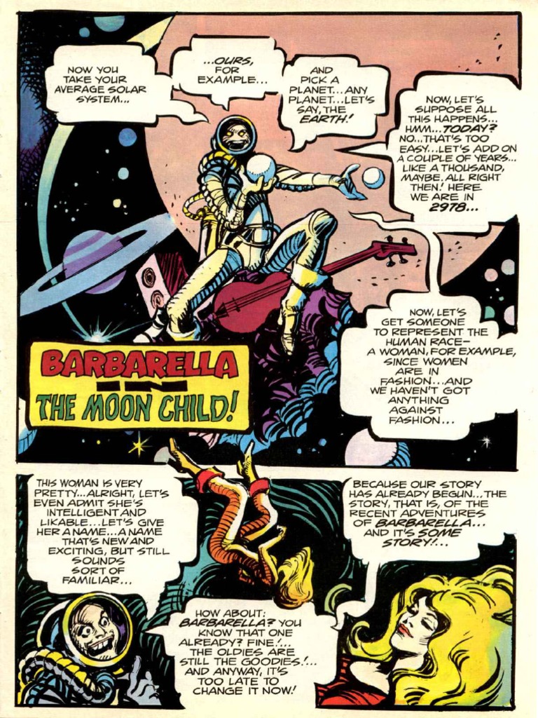 Barbarella - The Moon Child (1977) | PDF