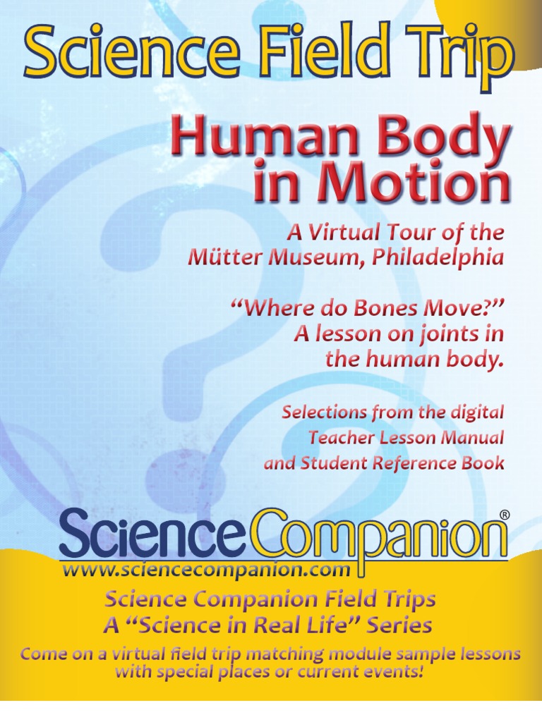 Science Companion Human Body Field Trip | PDF | Skeleton ...