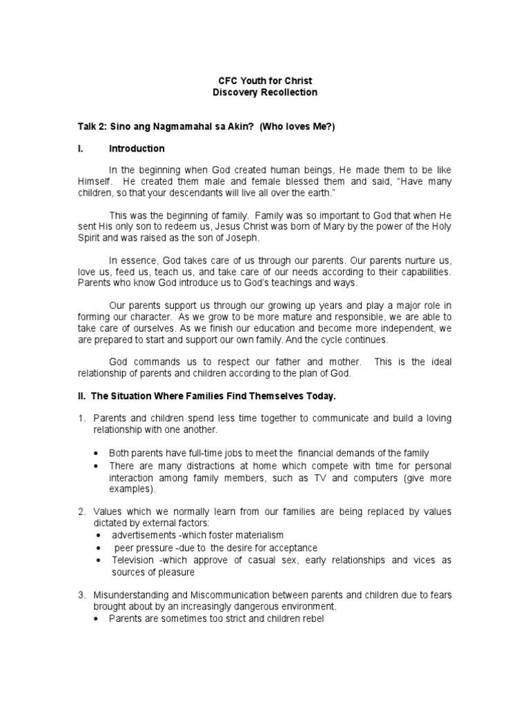 Strengthening Family Bonds Today | PDF | Sibling | Loneliness