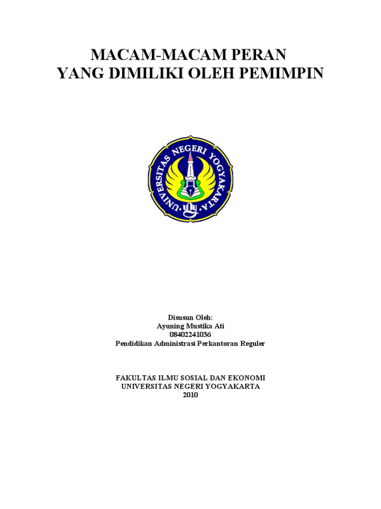 Peran Manager | PDF