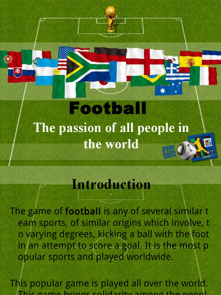 Football PPT | Association Football | Fifa World Cup