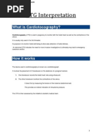 CTG Interpretation Fully Explained | PDF | Childbirth | Human Pregnancy