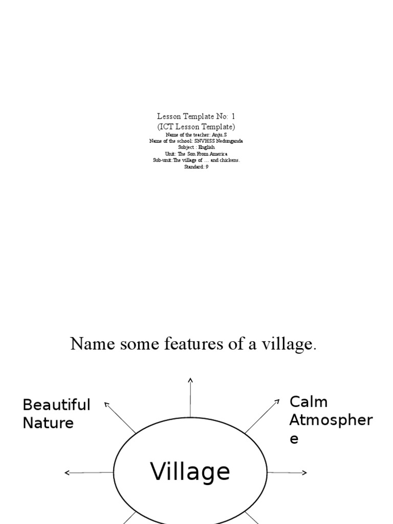 English Lesson Plan: The Son From America | PDF | General Fiction