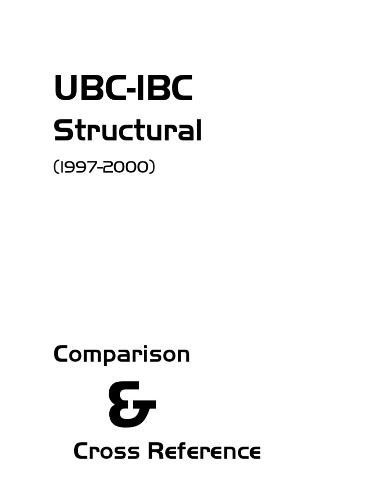 Icbo Ibc Ubc | PDF | Structural Load | Earthquakes