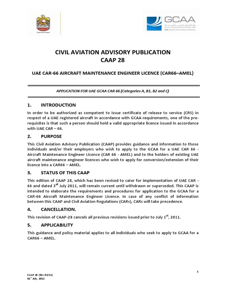 GCAA CAAP 28 | Test (Assessment) | License | Free 30-day Trial | Scribd