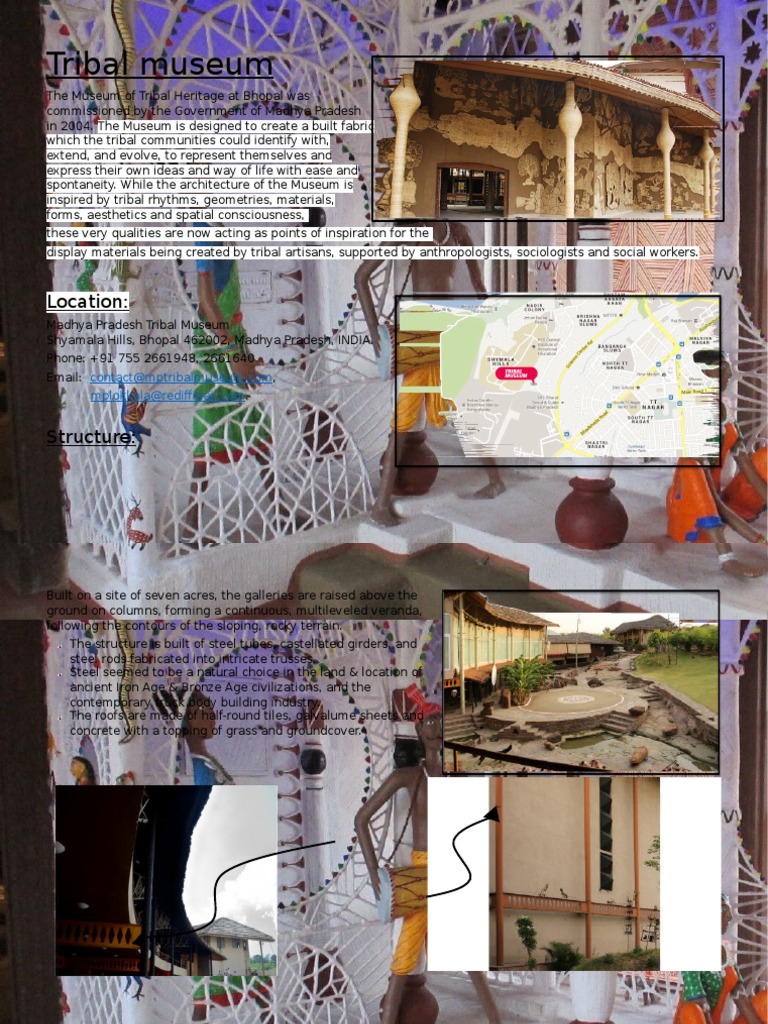 Tribal Museum Case Study | PDF | Museum | Roof