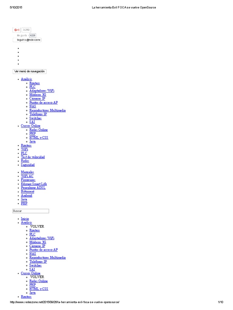 La Herramienta Evil FOCA Se Vuelve OpenSource | PDF | Ataque de ...