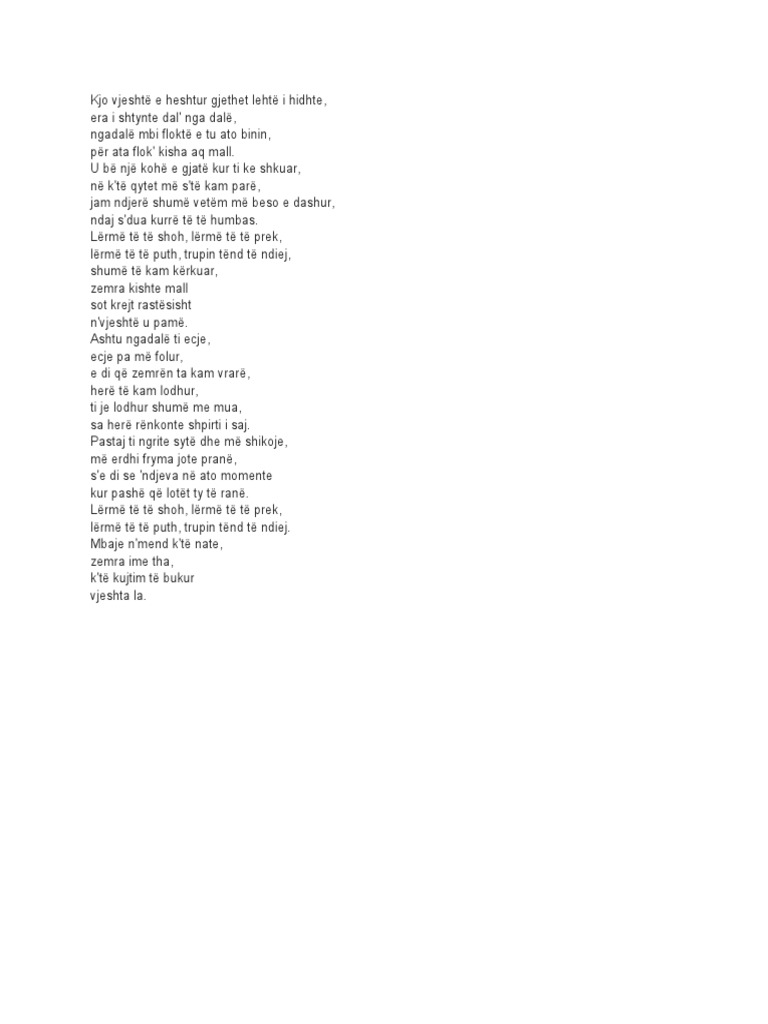 VJESHTA | PDF