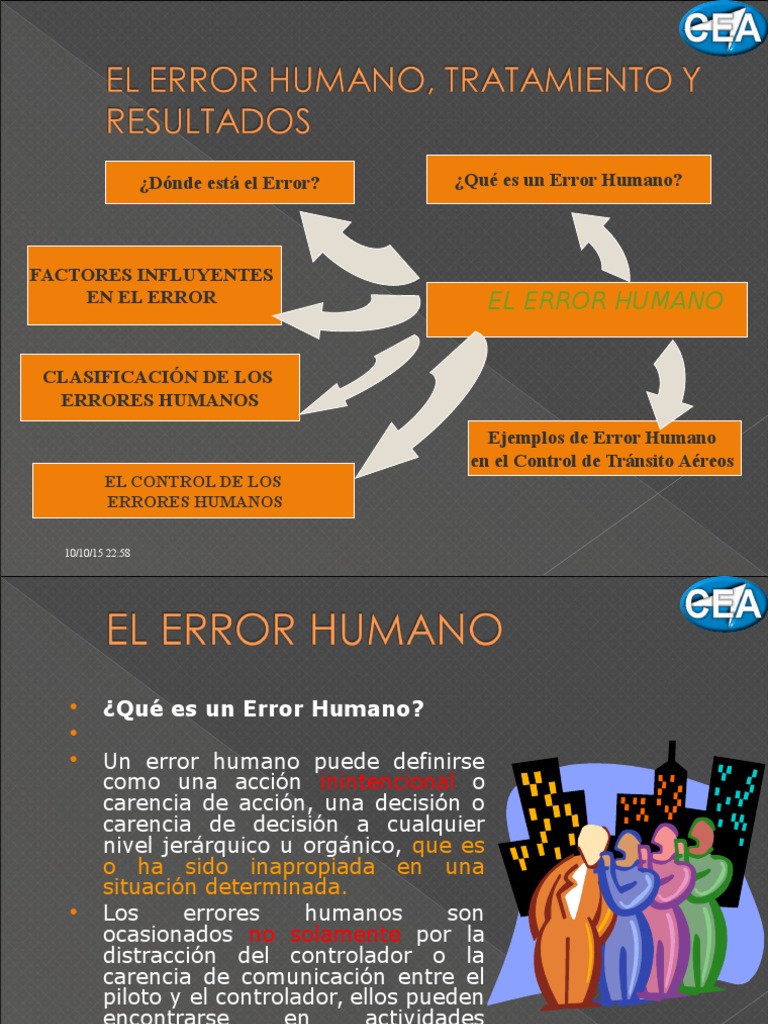 El Error Humano, Tratamiento y Resultados Check | PDF | Estrés ...
