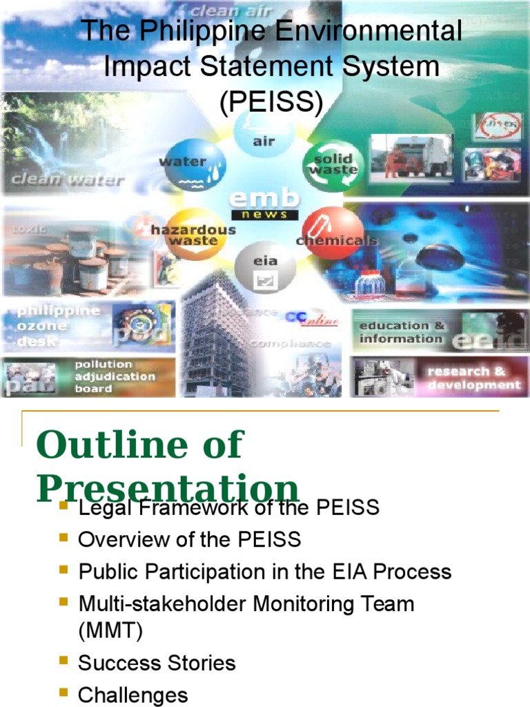 The Philippine Environmental Impact Statement System (Peiss) | PDF ...