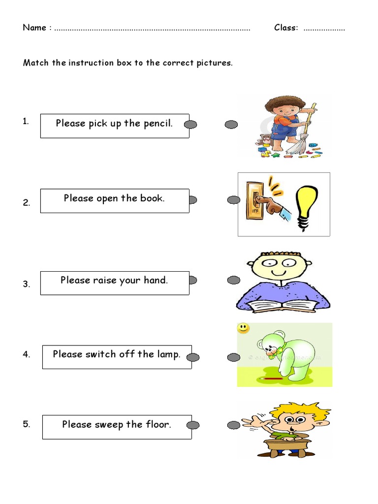 Instruction Sheet | PDF | Foreign Language Studies