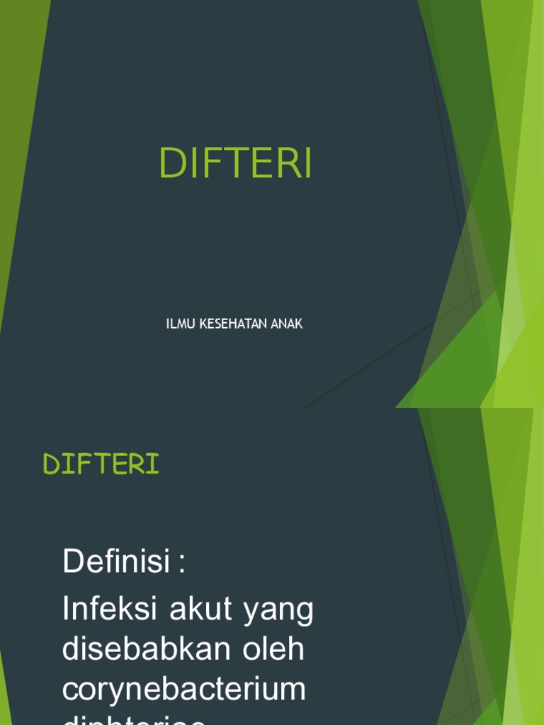 Difteri | PDF | Pengembangan Diri | Sains & Matematika